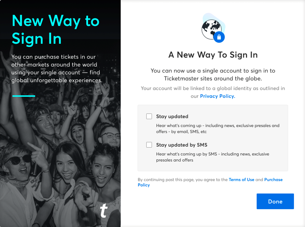 How do I sign into my Ticketmaster account in other countries? – Ticketmaster Help