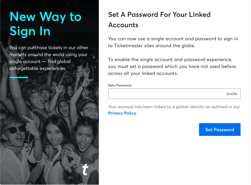 How do I sign into my Ticketmaster account in other countries ...